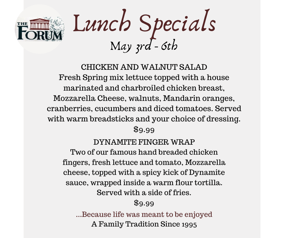 Contact Us | The Forum Restaurant